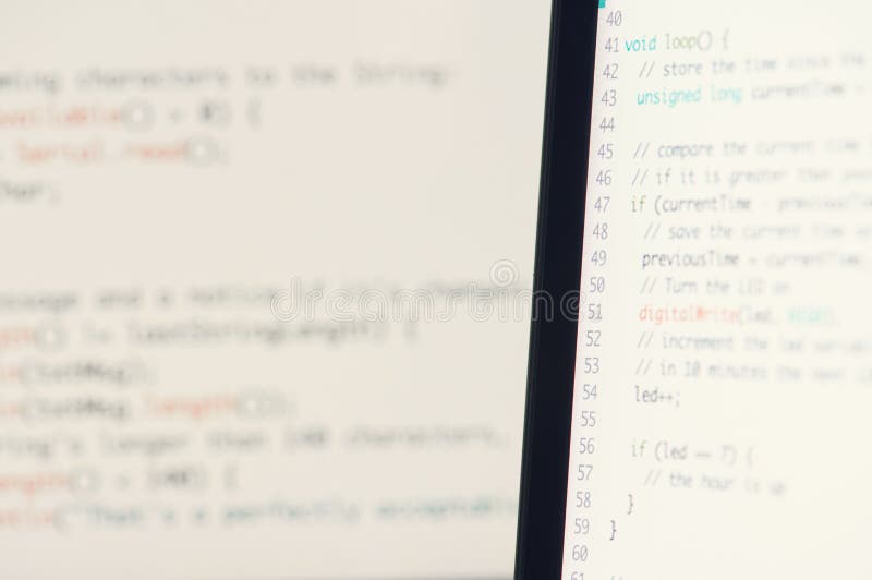 Computer programming theme stock photo. Image of information - 175027960