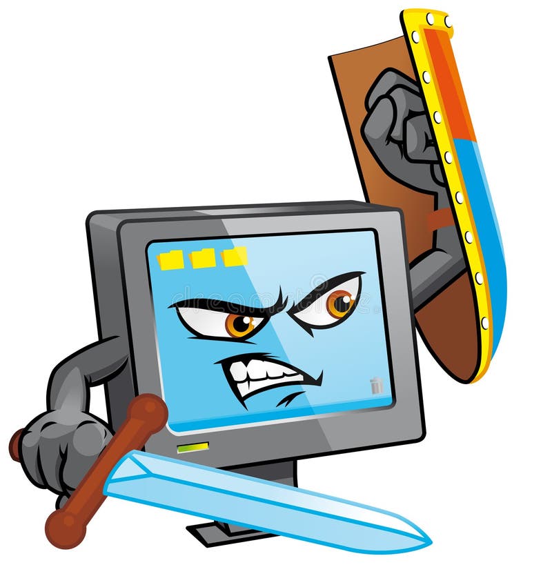 Computer Antivirus Animation