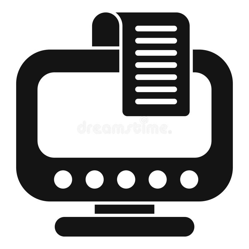 Computer Publishing Electronic Document Icon Showing Online Document Sharing Stock Vector ...