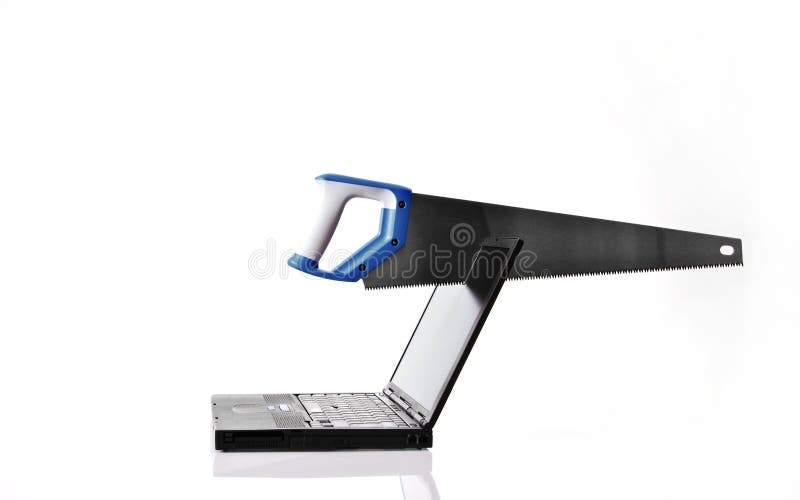 Computer rage stock image. Image of angered, damaging - 16109719