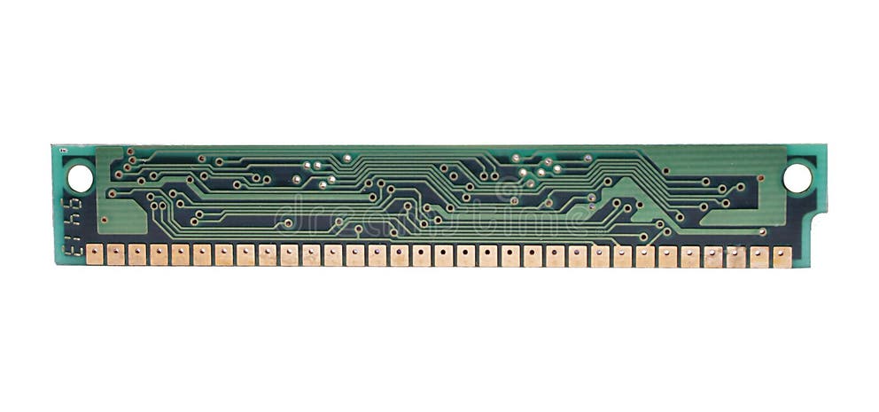 Computer RaM Chip stock photo. Image of access, circuit - 107606