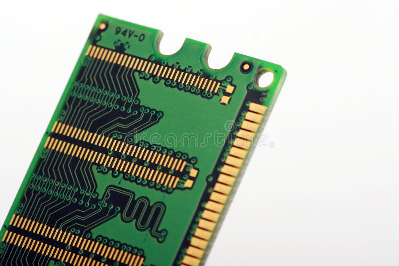 Computer RAM Memory Card stock foto. Image of geïsoleerd - 36528510