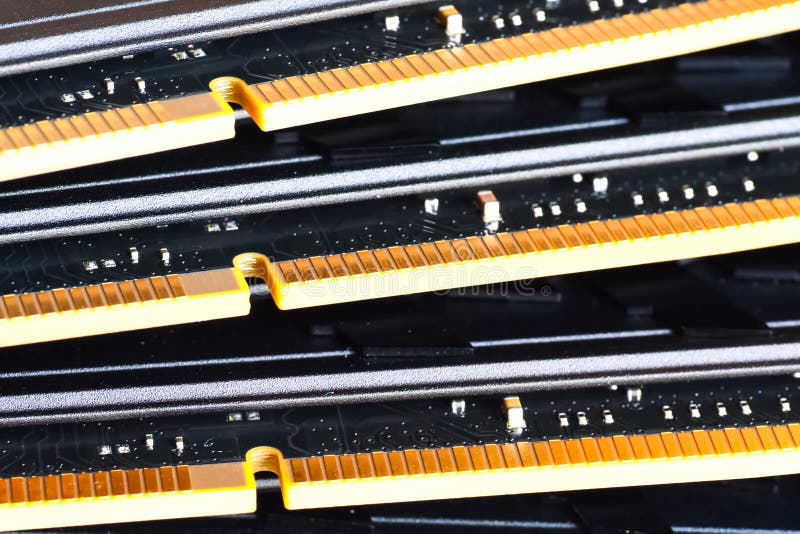 Computer RAM. RAM planks stock photo. Image of data - 189810994