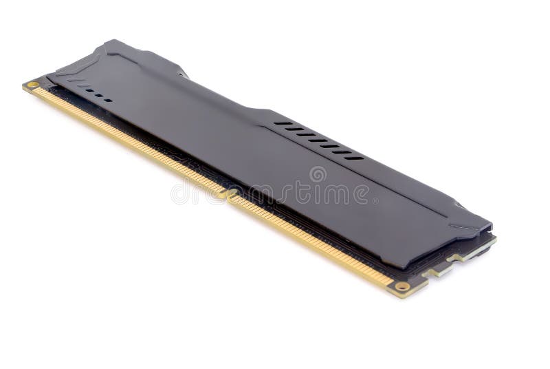 Computer ram stock image. Image of modern, data, motherboard - 58005741