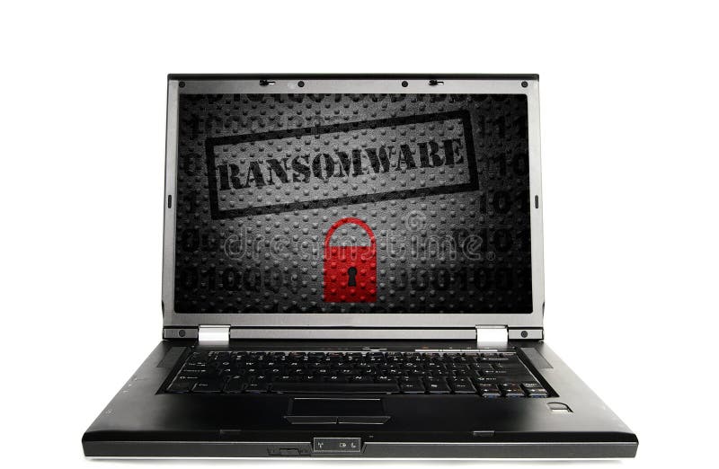 Computer Ransomware Concept Stock Image - Image of ransomware ...