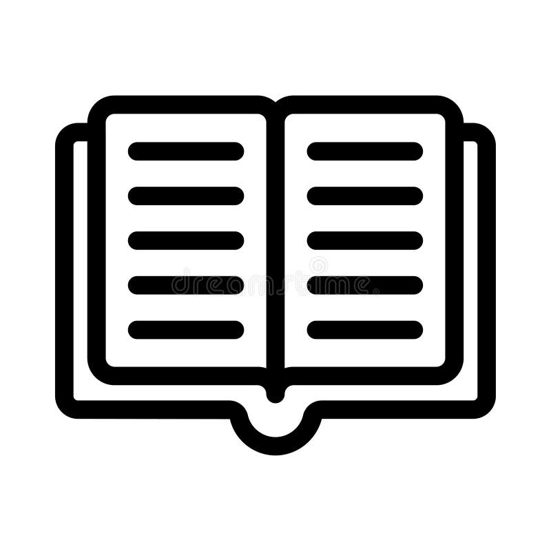 Computer reading icon stock illustration. Illustration of computer ...