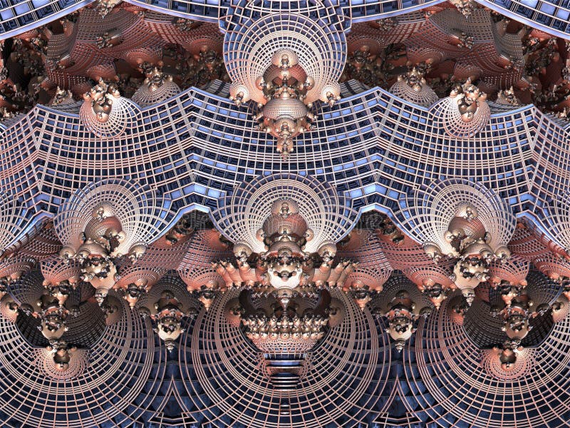 Computer Rendered Virtual Scenery Stock Illustration - Illustration of ...