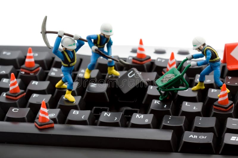 Computer repair stock photo. Image of teamwork, hardware - 7074418