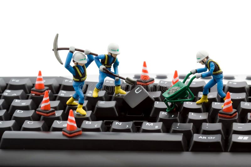 Computer repair stock image. Image of repaired, recovery - 7074337