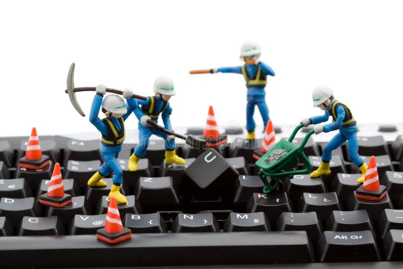 Computer repair stock photo. Image of teamwork, hardware - 7074418