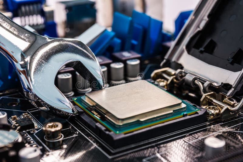 Computer repair stock photo. Image of engineer, assistance - 33674732