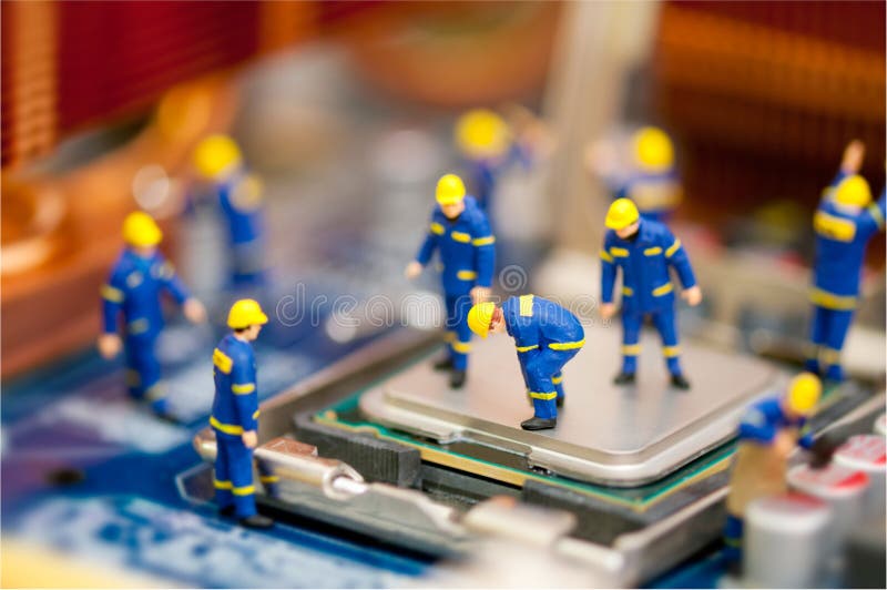 Computer repair concept stock image. Image of close, repair - 7069367