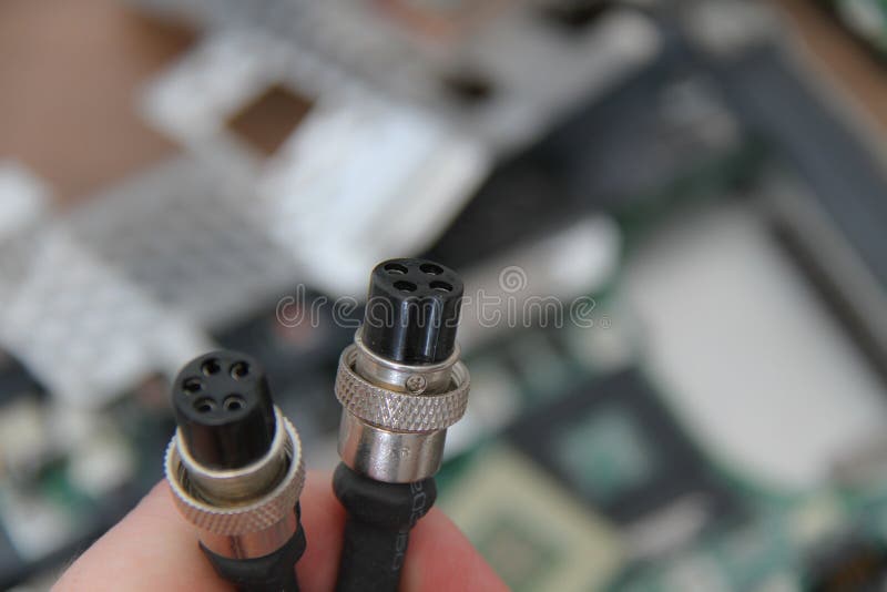 Computer Repair Concept Close-up View. Computer Service Stock Photo ...