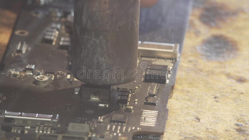 Computer repair workshop stock video. Video of maintenance - 170773281