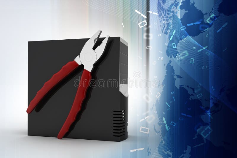 Computer Repair Stock Illustrations – 46,945 Computer Repair Stock ...