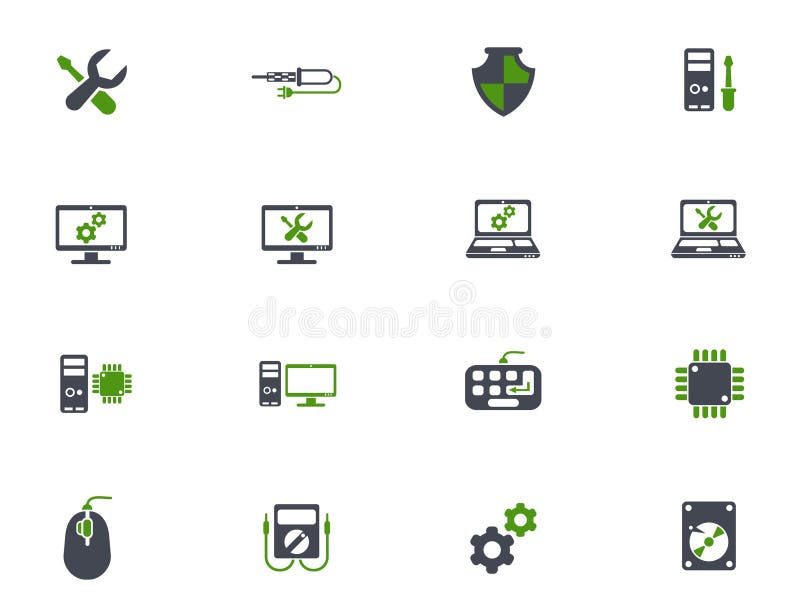 Computer repair icon set stock vector. Illustration of workshop - 231211750 Computer repair icon set stock vector. Illustration of workshop - 231211750