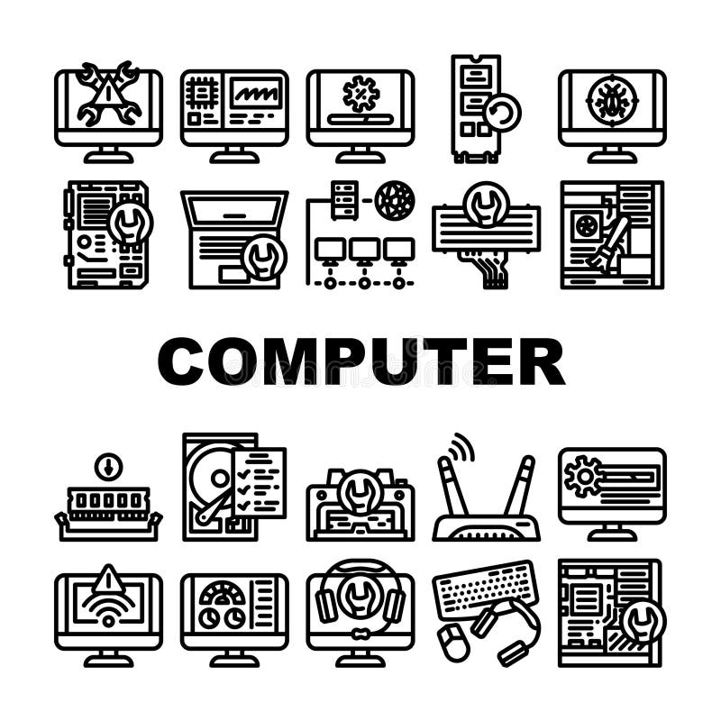 Technician Icons Vector Stock Illustrations – 8,912 Technician Icons ...