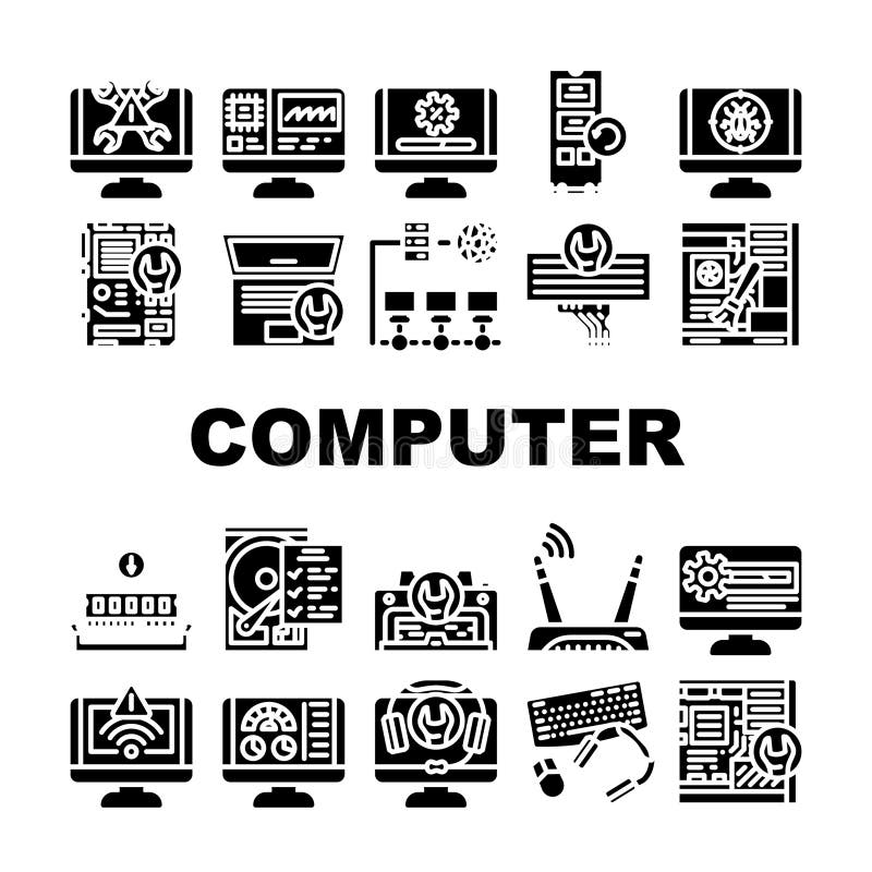Technician Icons Vector Stock Illustrations – 8,912 Technician Icons ...