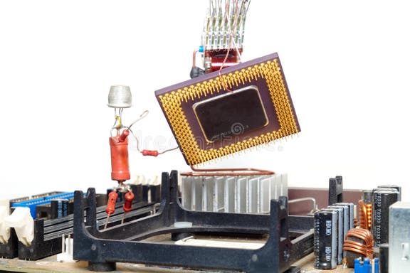 Computer repair or upgrade stock photo. Image of repairing - 4475122