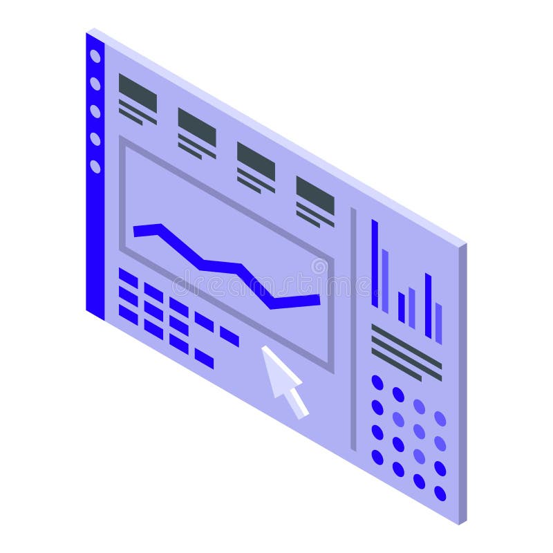 Computer Research Icon Simple Vector. Business Digital Stock Vector ...