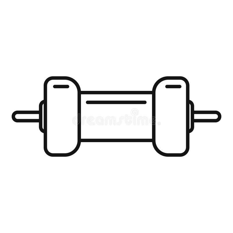 Computer Resistor Icon Outline Vector. Electrical Circuit Stock Vector ...