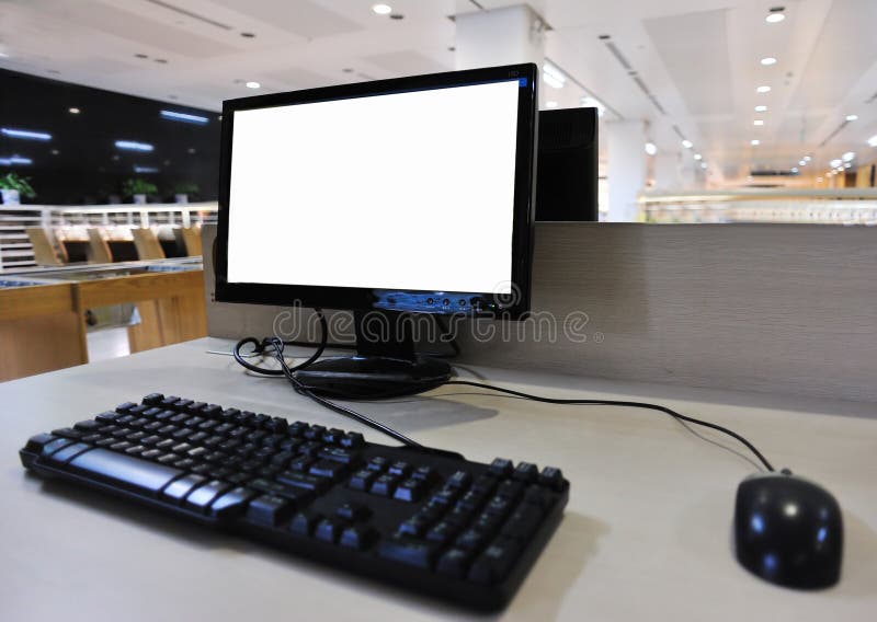 Computer room stock photo. Image of white, empty, computer - 26203670