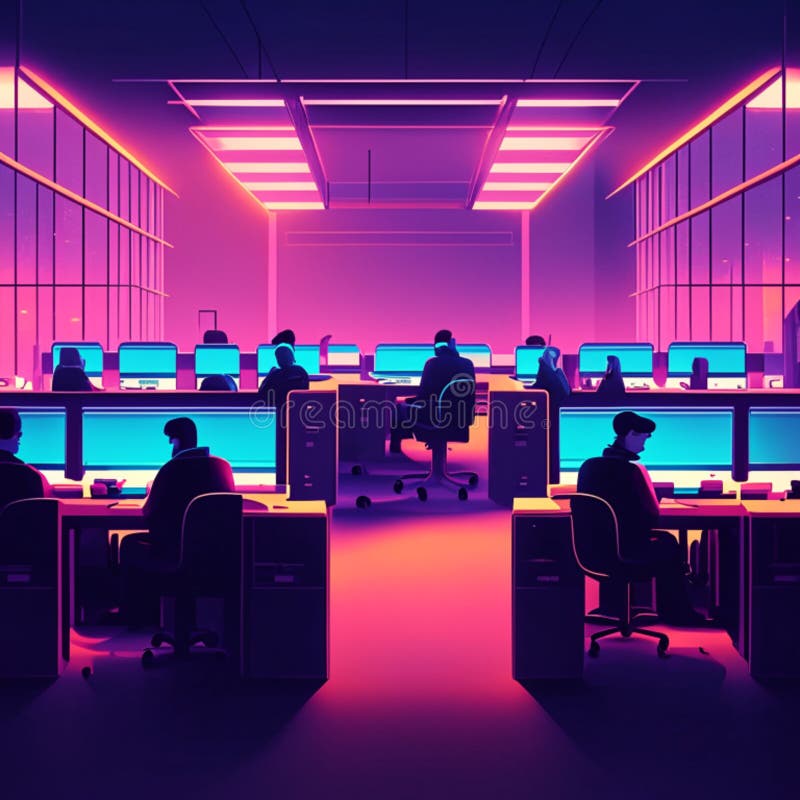 Workplace People Silhouettes Stock Illustrations – 276 Workplace People ...