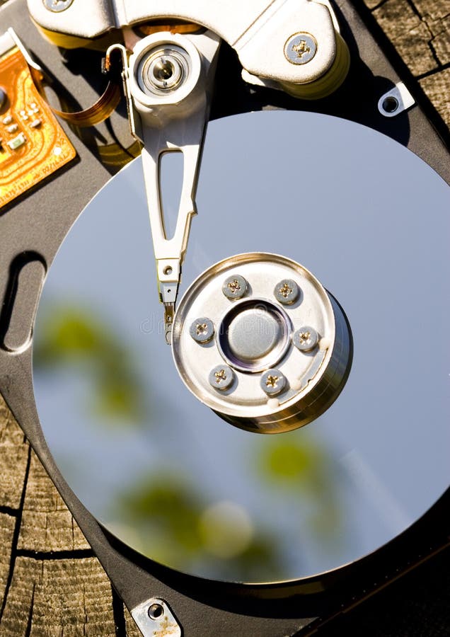 Computer s brain stock image. Image of elements, harddrive - 3234755