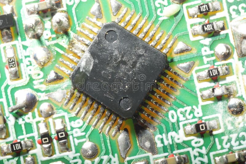 Close Up Shoot of a Computer RAM Stock Photo - Image of industry ...