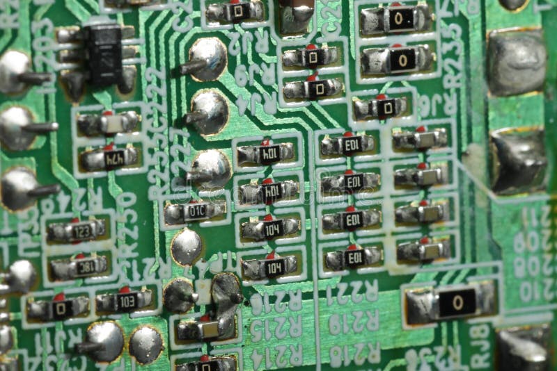 Close Up Shoot of a Computer RAM Stock Photo - Image of computers ...