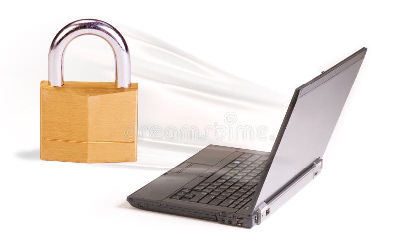 Computer locked up stock photo. Image of manager, application - 24326866