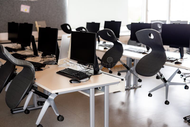 Computer Science Class in an Educational Institution during the ...