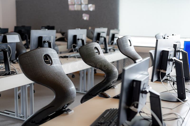 Computer Science Class in an Educational Institution during the ...