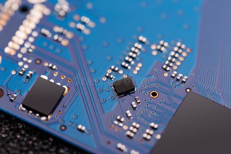 Computer science concept stock photo. Image of blue, circuit - 78662696