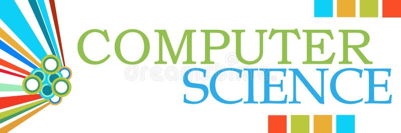 Computer Science Blue Professional Stock Illustration - Illustration of ...