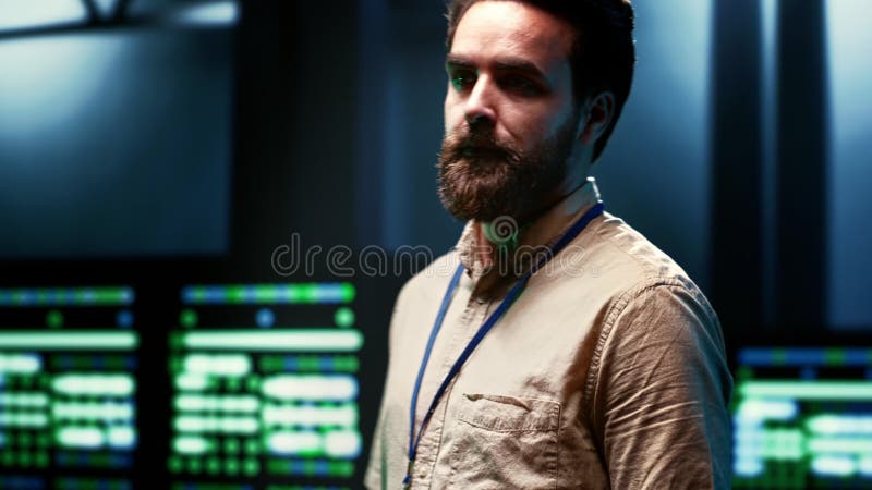 Computer Scientist Monitoring Server Hub Stock Video - Video of ... Computer Scientist Monitoring Server Hub Stock Video - Video of ...