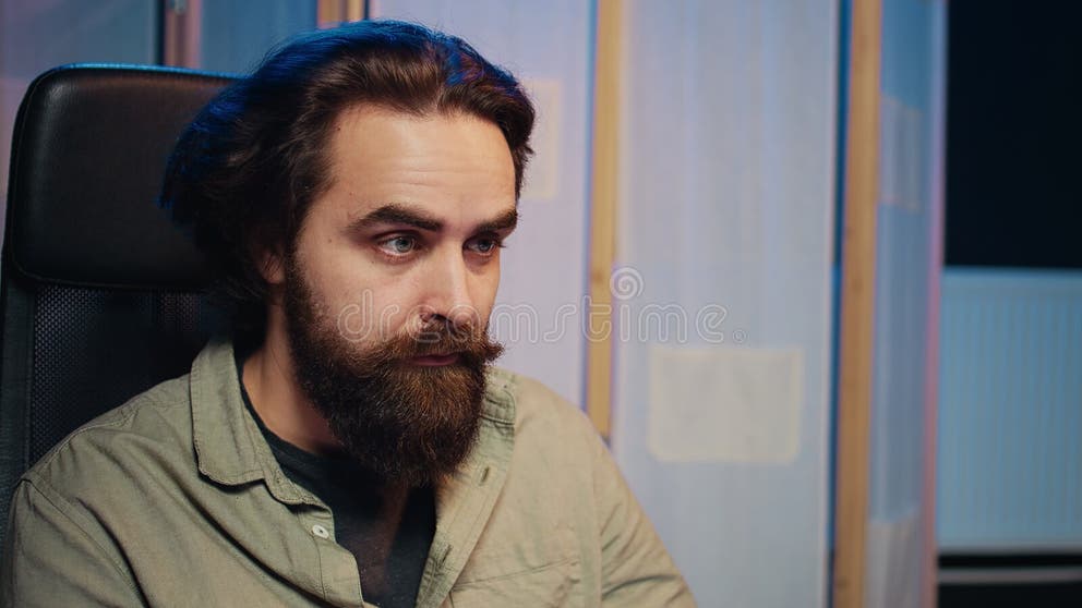 Computer Scientist Updating Artificial Intelligence Machine Learning Algorithm Stock Photo ...