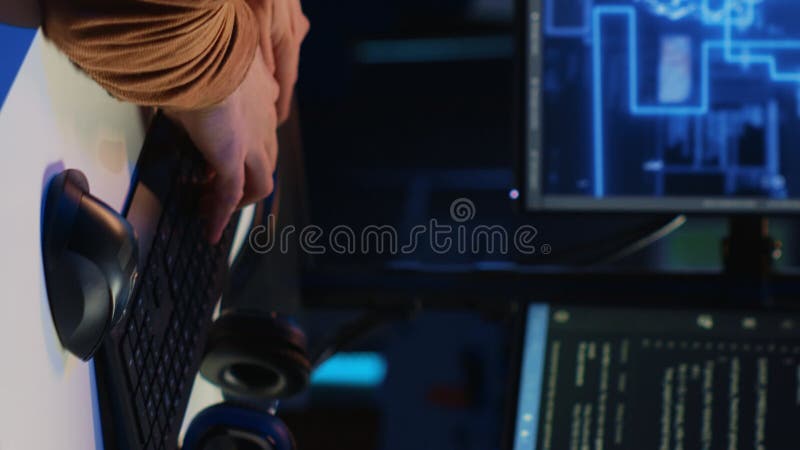 Computer Scientist Writes Code on PC To Visualize AI Neural Networks ...