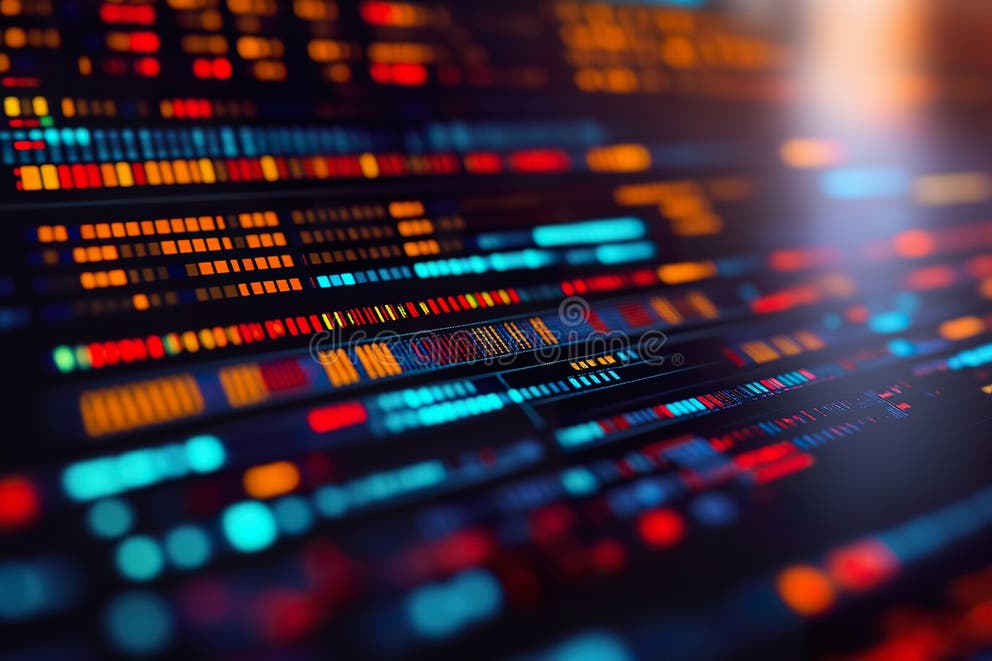 Computer Screen Analyzing DNA Sequences Using Bioinformatic Software Stock Image - Image of ...