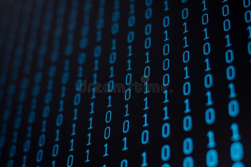 Concept of Digital Information Stock Photo - Image of background ...