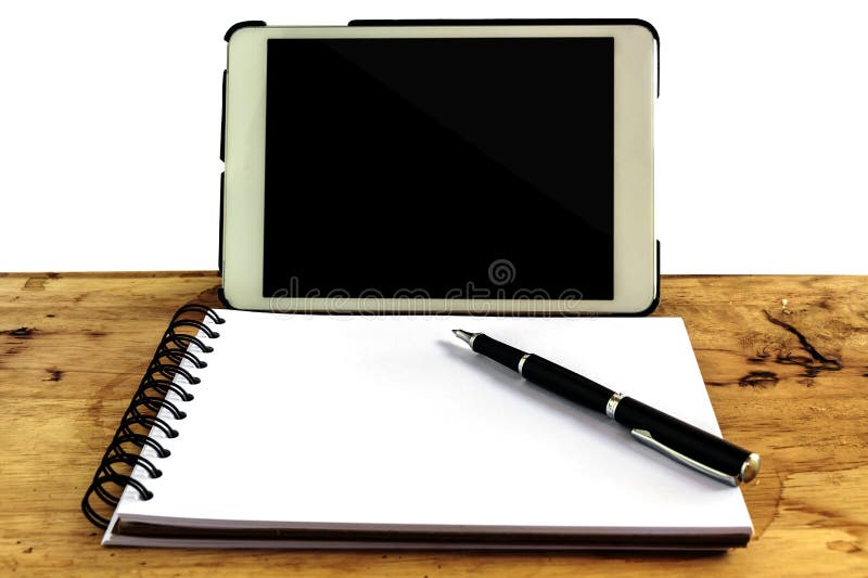 Computer Screen,book and Pen Stock Image - Image of copy, office: 36995561