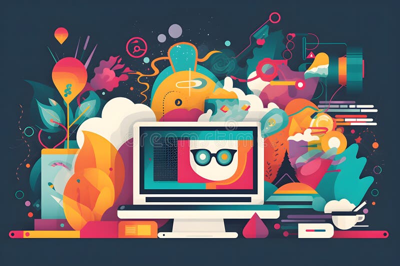 Computer Science Ai Cartoon Stock Illustrations – 7,689 Computer ...