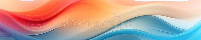 A Computer Screen with a Colorful Wave Pattern on it, AI Stock ...