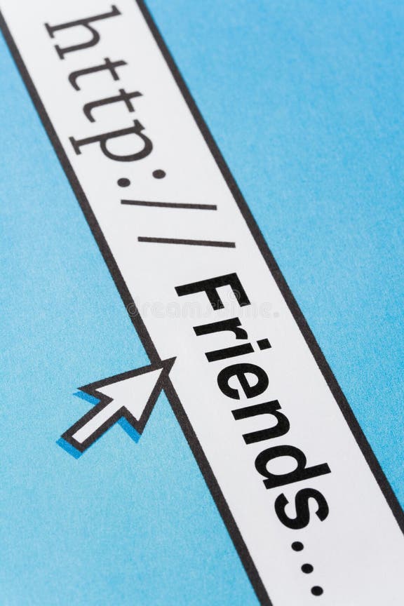 Friends in cyberspace stock image. Image of online, friendship - 128865209