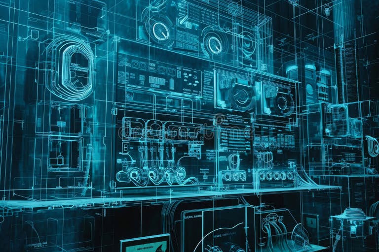 Interconnected Components Stock Illustrations – 574 Interconnected ...