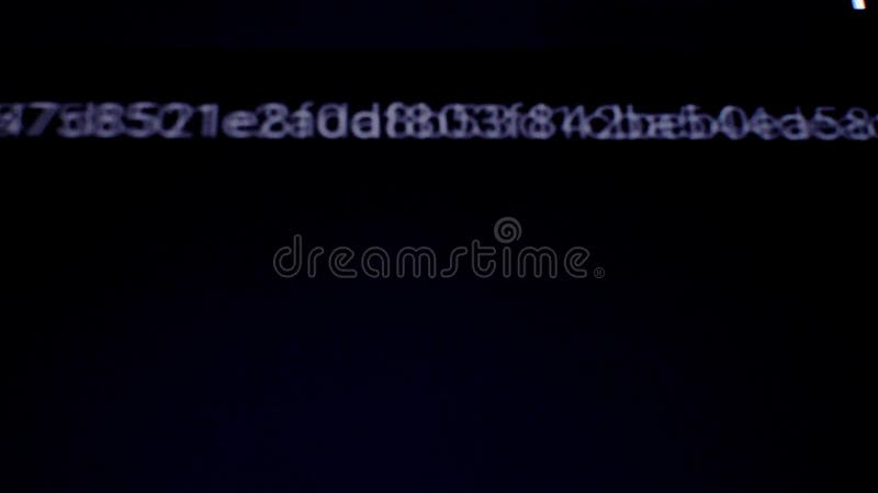 Computer Screen Displaying Directory File List with Properties ...
