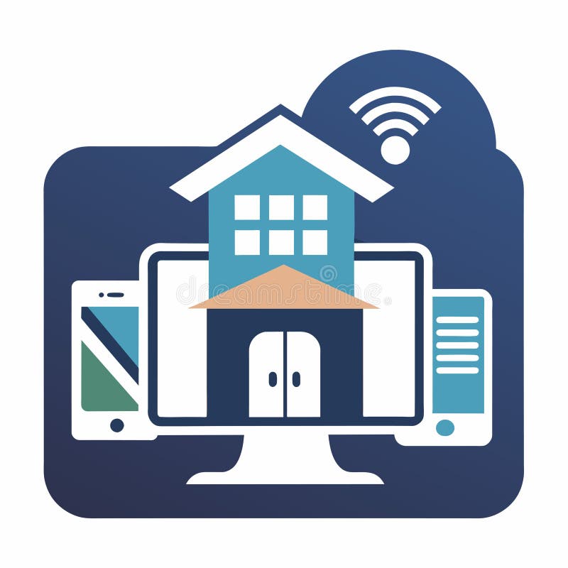 Remote Learning Computer Stock Illustrations – 10,833 Remote Learning ...