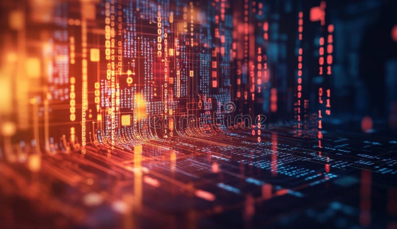 A Computer Screen Displaying a Multitude of Numbers and Data Points ...