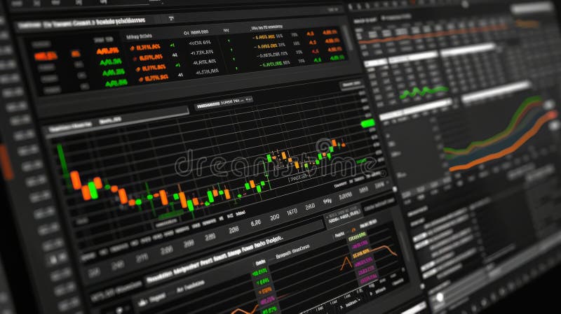 Computer Screen Showing Multiple Screens Stock Image - Image of busy, monitor: 320486645