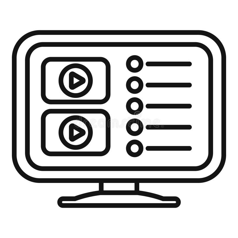 Computer Screen Displaying Video Editing Software Interface with ...